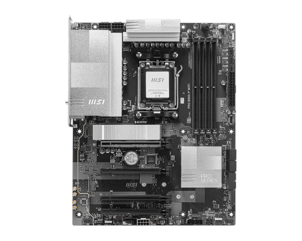 MSI PRO B650M-P AM5 Micro-Atx Motherboard - PCB Store