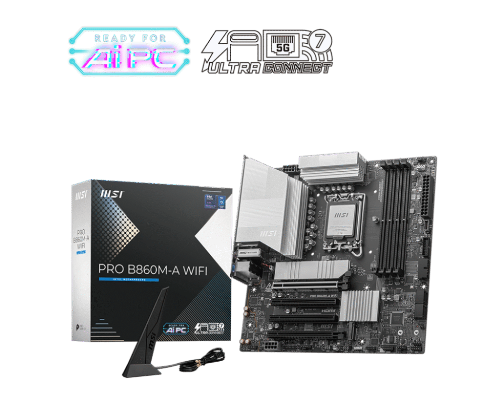 MSI PRO B650M-P AM5 Micro-Atx Motherboard - PCB Store